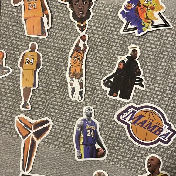 Other | Kobe Bryant Black Mamba Plus Farther And Daughter Stickers ...